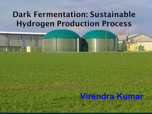 Biohydrogen production | PPTX