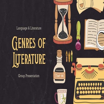Literary Genres | PPTX