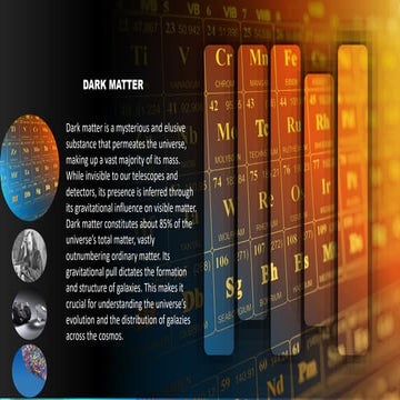 Dark Matter 4ESO | PPTX
