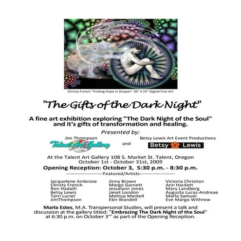 Dark Night Show Poster | PDF