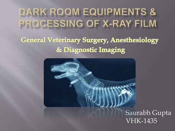 Darkroom procedures during Radiography | DOC | Medical Tests | Medical ...