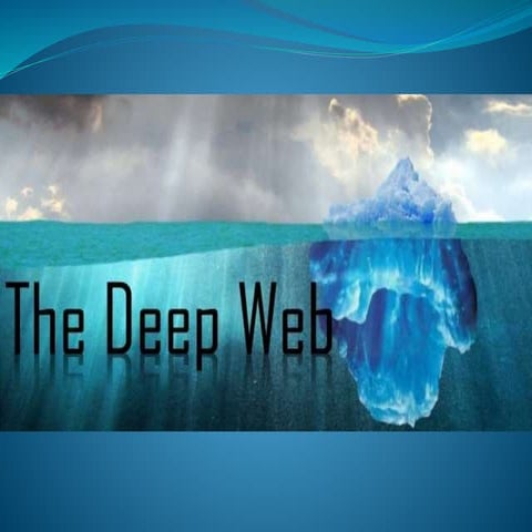 Dark Web Presentation Pptx Internet Computing