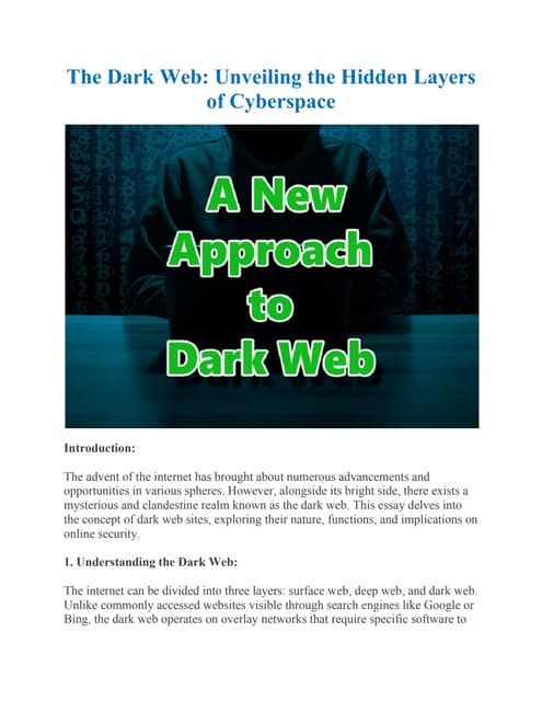 What Is Dark Web.docx
