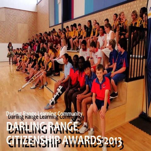 Darling Range Learning Community - Citizenship Awards 2013 | PPT ...