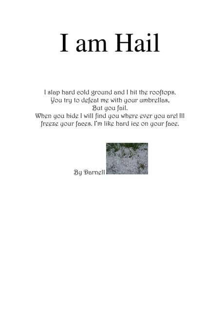 Callum's hurricane poem | PDF | Weather | Science