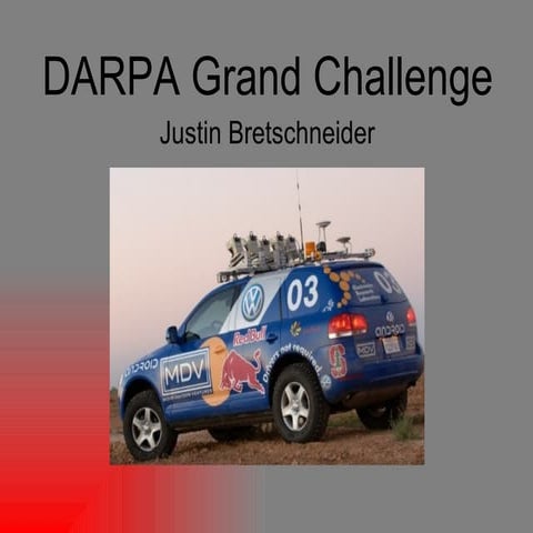DARPA Grand Challenge | PPT
