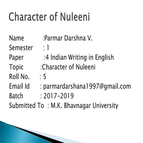 Paperno.4:Indian Writing In English | PPT