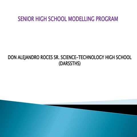 Darssths grade 11 and 12 modeling | PDF