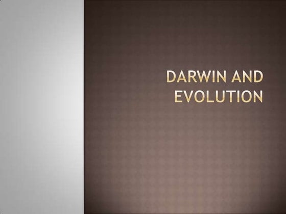 Who was charles darwin powerpoint | PPT