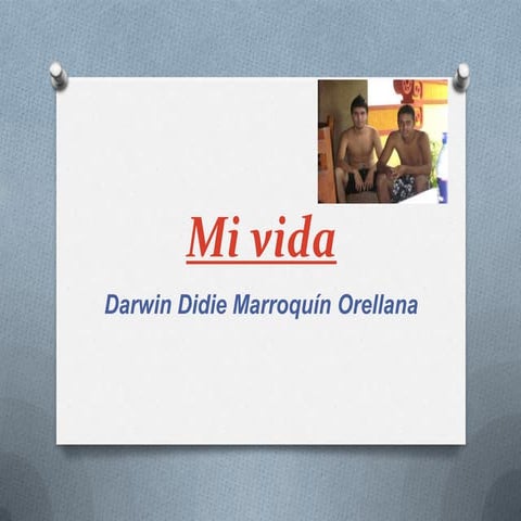 Darwin didie mi vida | PPSX