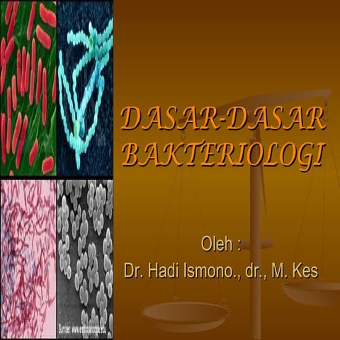 Dasar dasar-bakteriologi | PPT
