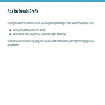 Dasar-Dasar Desain Grafis untuk pemula dan umum | PPT