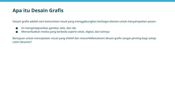 Materi Desain Grafis Lengkap PowerPoint 2025 | PPTX