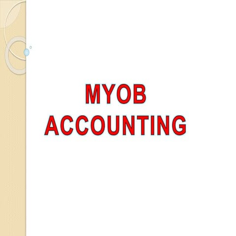 Modul myob step-by-step | PDF