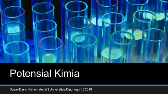 Pengujian material menggunakan SEM-EDX | PPTX