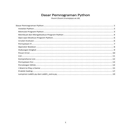 Algoritma Dan Struktur Data Python Perulangan