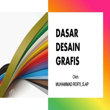 Dasar Dasar Desain Grafis Ppt