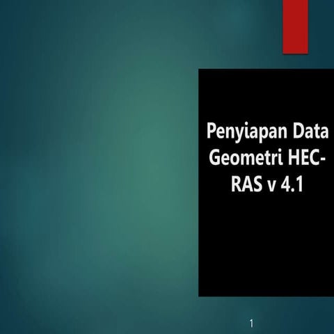 Dasar HEC-RAS 4.1.0.pptx