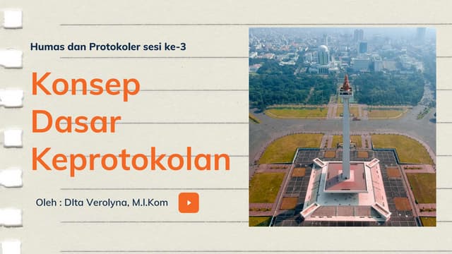 Materi-Keprotokolan | PPTX