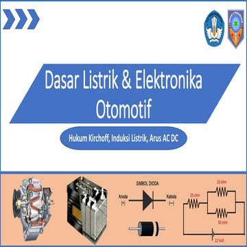 Dasar Listrik & Elektronika Otomotif.pptx