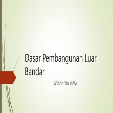 Dasar Pembangunan Luar Bandar.pptx