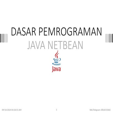 DASAR_PEMROGRAMAN UNTUK LANJUTAN KEJURUAN | PPTX