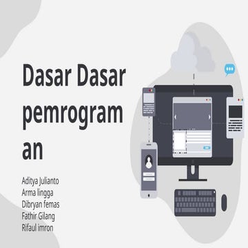 Dasar pemrograman Kelompok 3 xi tkj 2 (1).pptx