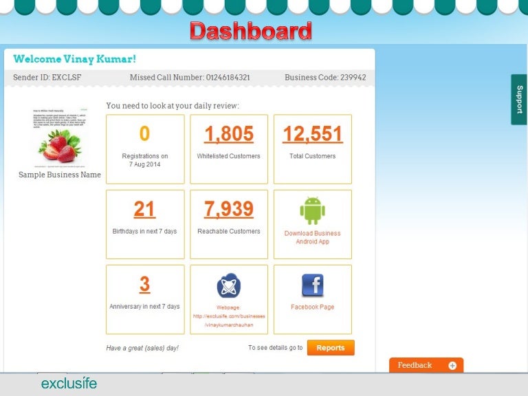 Dashboard Demo