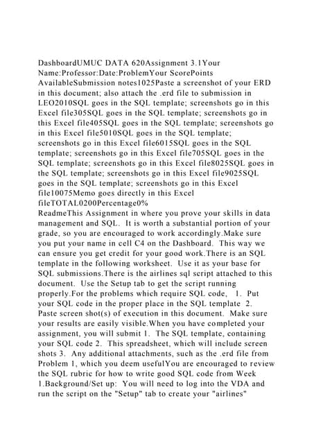 Oracle sql scripting homework | PDF