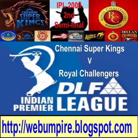 2nd Semi-final: Bangalore won by 6 wickets | PPT