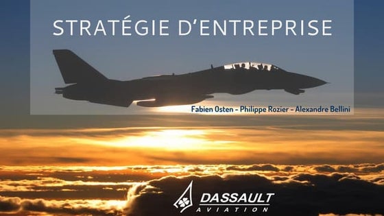 Dassault aviation | PPTX