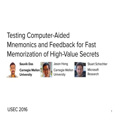 Testing Computer-Assisted Mnemonics and Feedback for Fast Memorization ...