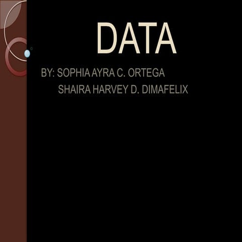 Data | PPT