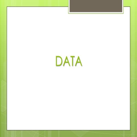 Data | PPT