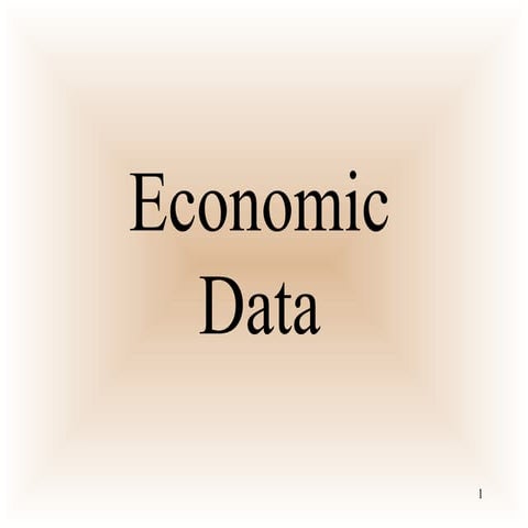 ECONOMIC DATA | PPT