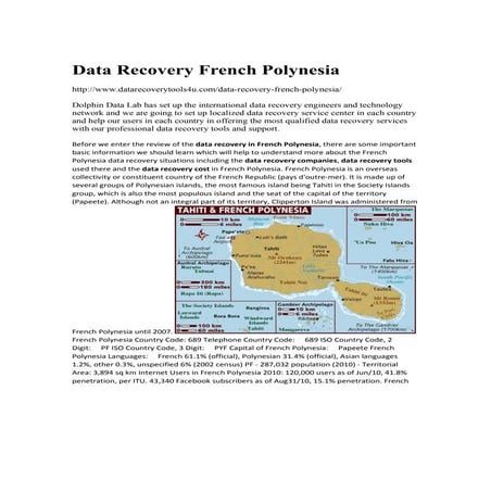 Data recovery french polynesia | PDF