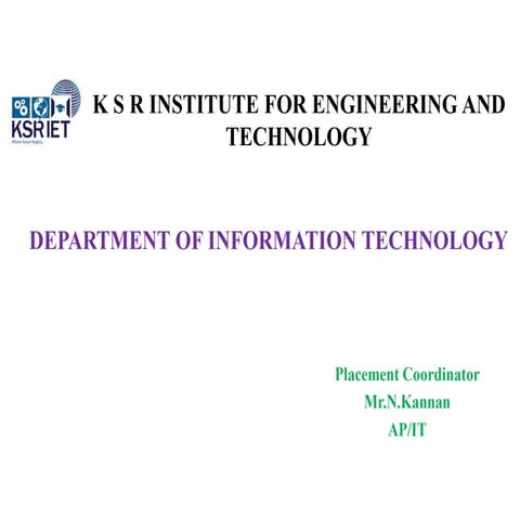 Introduction of placement cell | PPT