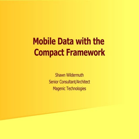 Data Access Mobile Devices | PPT