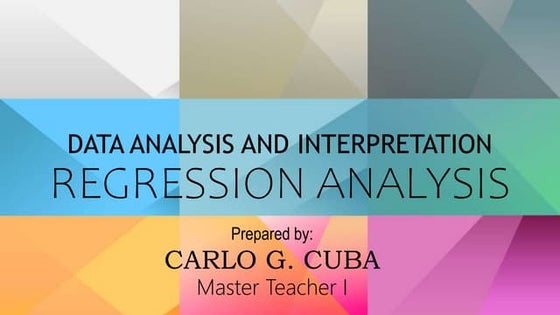 Logistic regression | PPTX | Technology & Computing