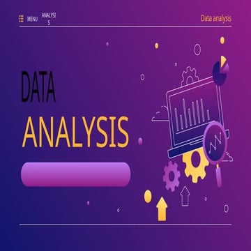 data-analysis lectures for students - begginer level | PPT