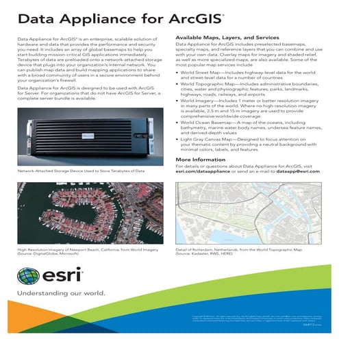 Data Appliance For Arcgis Pdf 