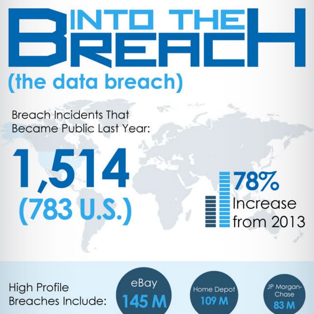 Into the Breach-Data Breach Statistics Infographic | PDF