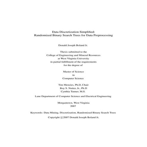 Data Discretization Simplified Randomized Binary Search Trees For Data Preprocessing Ppt 0006