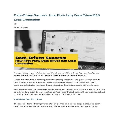 Data-Driven Success How First-Party Data Drives B2B Lead Generation.pdf