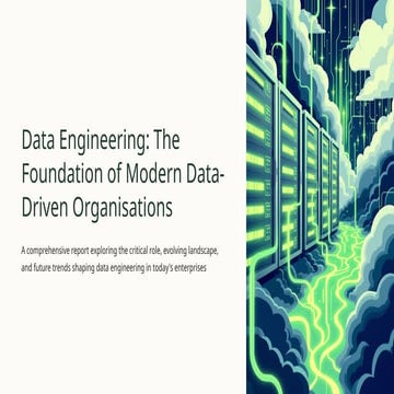 Data-Engineering-The-Foundation-of-Modern-Data-Driven-Organisations | PPTX