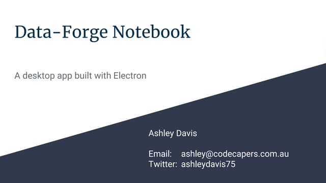 Building Desktop Apps In Java Script With Electron Ppt 9831