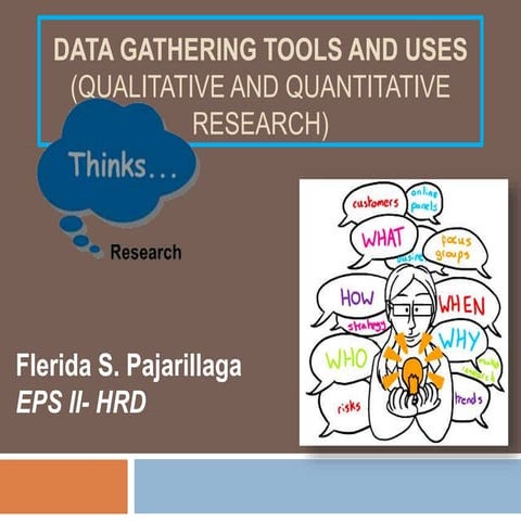 Data Collection Instruments. | PPTX