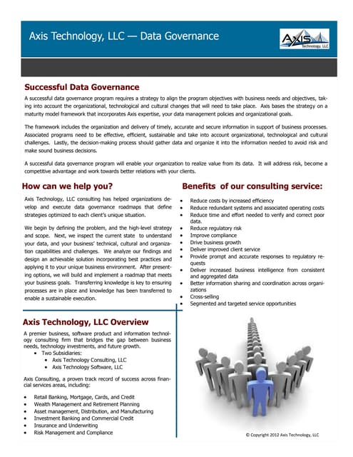 What is Data Governance? | PDF | Information Services Industry | Industries