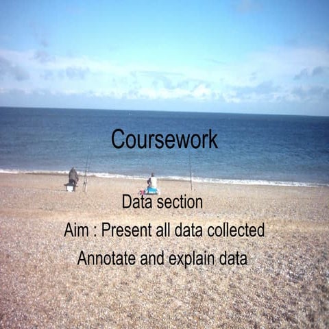 Data Help for Coursework | PPT