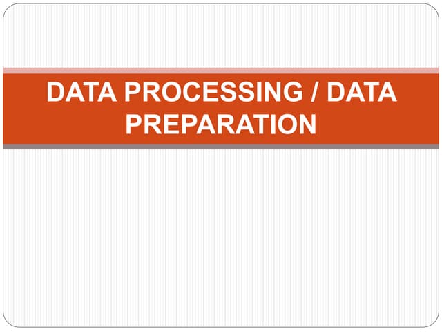 PRESENTATION OF STATISTICAL DATA | PPTX